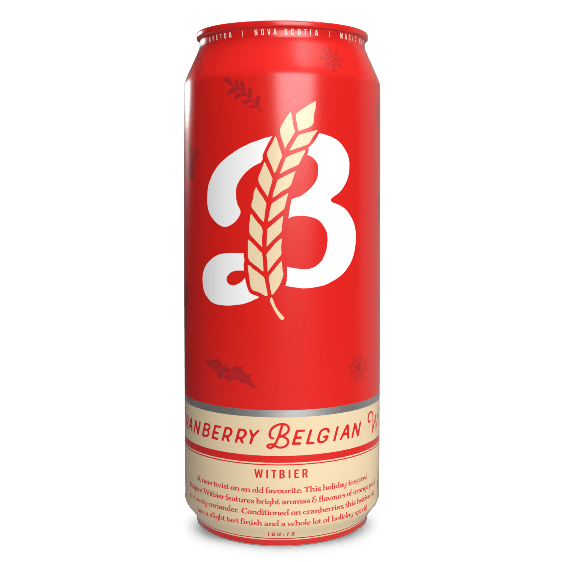 Cranberry Belgian Wit – Breton Brewing Co.