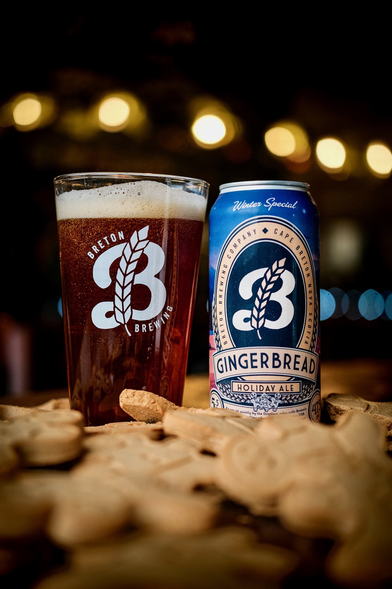 Gingerbread Holiday Ale is Back! – Breton Brewing Co.